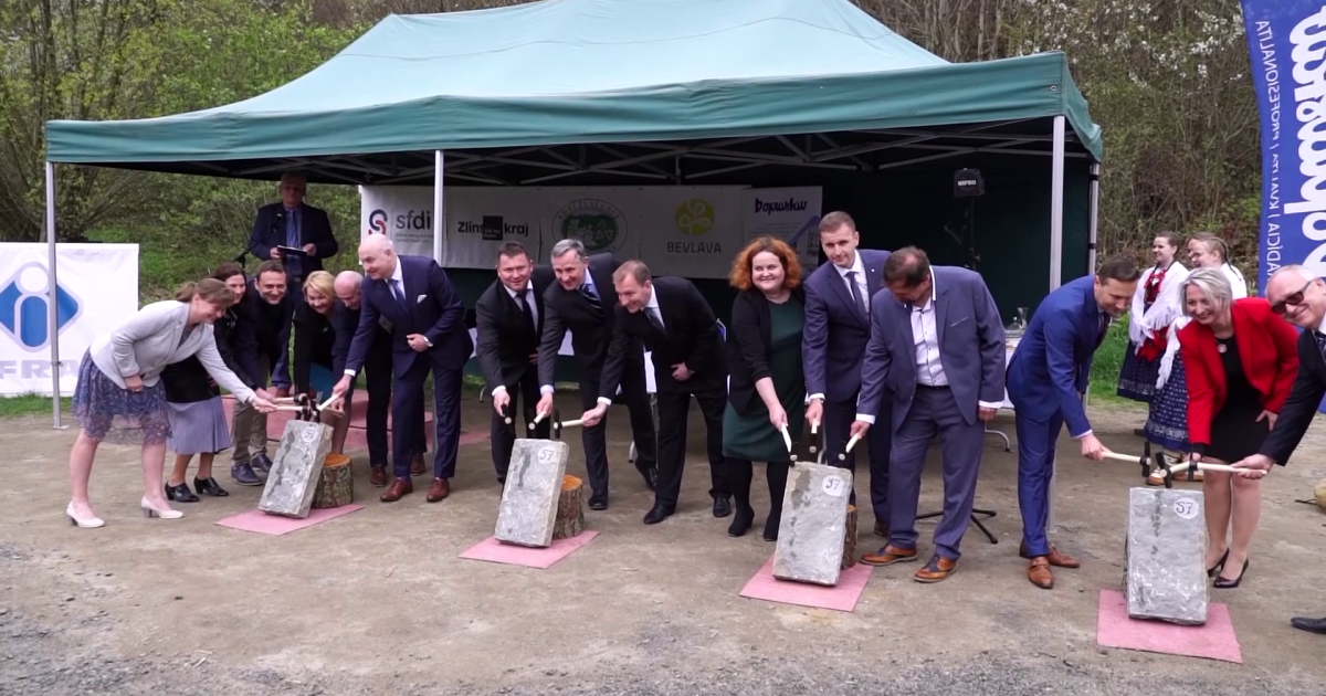 V Lidečku byla zahájena druhá etapa stavby cyklostezky Bevlava | iTVS